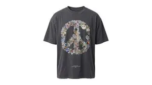BLDG4 Rockefeller Short Sleeve Knit Art T-shirt - Charcoal