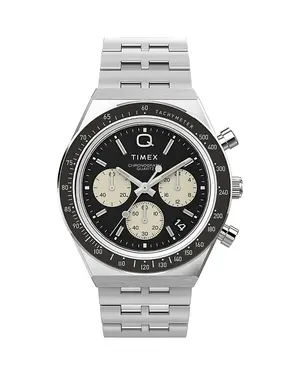 TIMEX Q Chronograph, 40mm - Silver