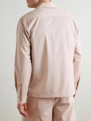 Frescobol Carioca Safra Wool Shirt - Neutrals