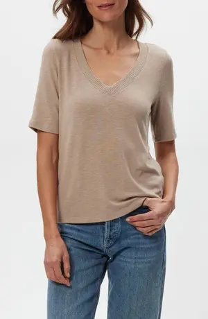Michael Stars V Neck Tops