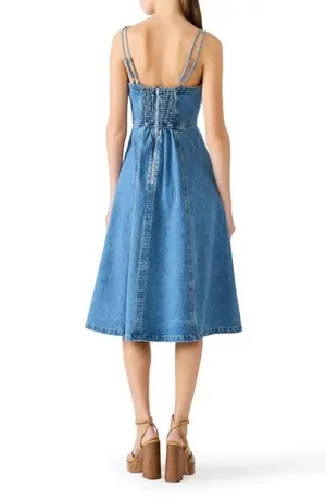 Steve Madden Harley Denim A-line Dress