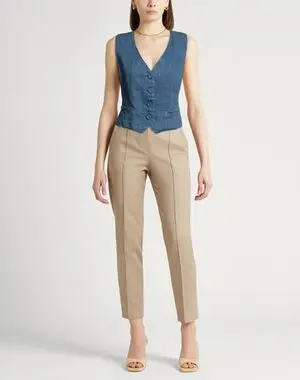 120% Lino Tailored Linen Vest