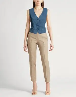 120% Lino Tailored Linen Vest