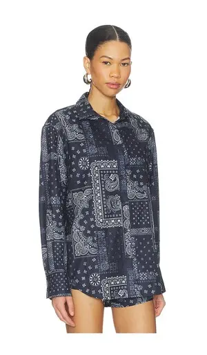 Superdown Pridget Oversized Button Down