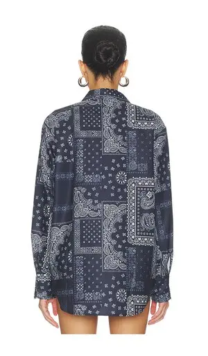 Superdown Pridget Oversized Button Down