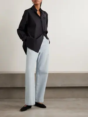 AGOLDE Maria Mcmanus Mid-rise Wide-leg Jeans - Blue