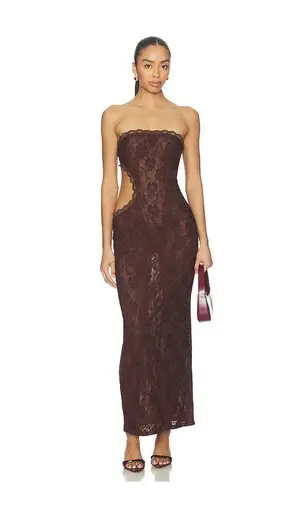Superdown Sonnet Cutout Maxi Dress