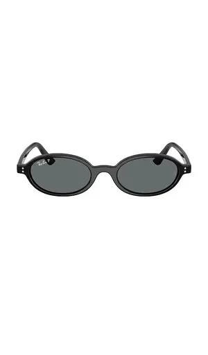 Ray-ban Oval Sunglasses - Black
