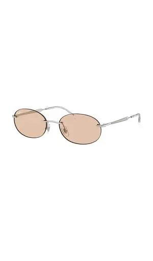 Ray-ban Oval Sunglasses - Silver