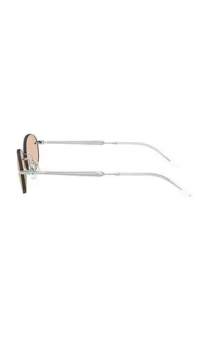 Ray-ban Oval Sunglasses - Silver