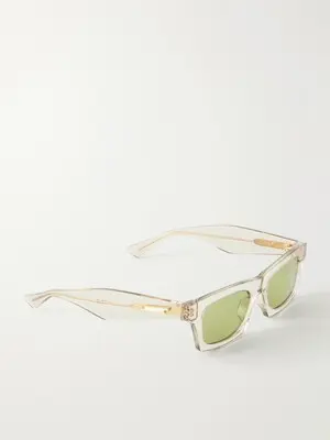 Bottega Veneta Square-frame Recycled-acetate Sunglasses
