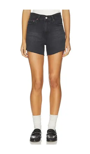 LEVI'S Ribcage Short Zip Denim Shorts