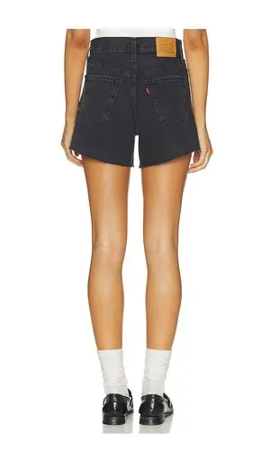 LEVI'S Ribcage Short Zip Denim Shorts