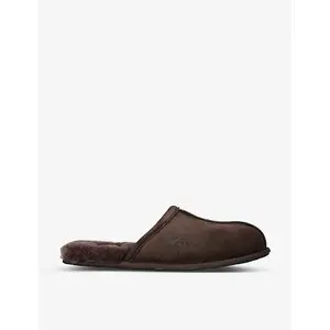 UGG Scuff Logo-embroidered Slippers - Brown/oth