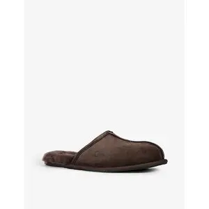 UGG Scuff Logo-embroidered Slippers - Brown/oth