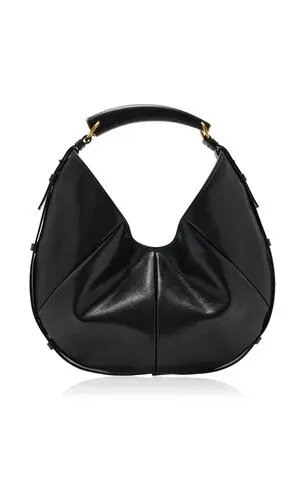 Saint Laurent Mombasa Medium Hobo Bag - Black
