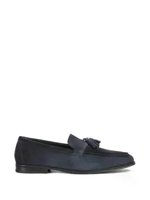 DOUCAL'S Tassel Suede Loafers