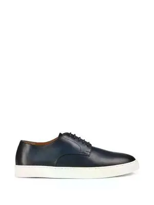 DOUCAL'S Leather Lace-up Sneakers