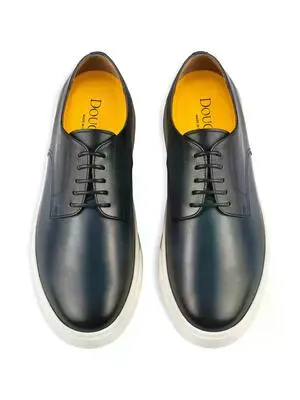 DOUCAL'S Leather Lace-up Sneakers