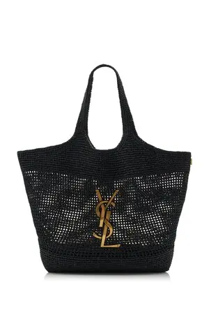 Saint Laurent Icare Maxi Tote Bag - Black