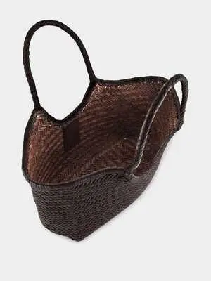 Dragon Diffusion Nantucket Big Woven Tote - Brown