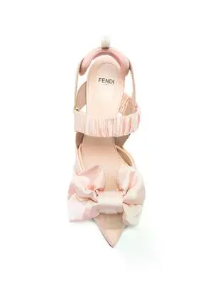 Fendi Colibrì Bow Pumps - Pink