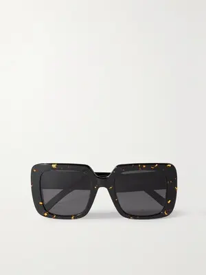 Dior Wildior S3u Square-frame Tortoiseshell Sunglasses - Black
