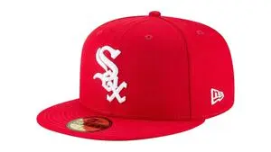 New Era 59fifty MLB Basic Chicago White Sox Fitted Cap Red