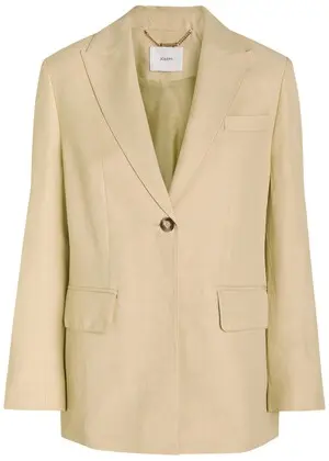 JOSEPH Woven Blazer - Beige