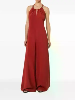 Max Mara Flowing Envers Satin Jumpsuit