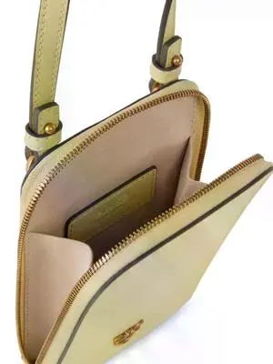 Pinko Zip-around Leather Smartphone Case - Neutrals
