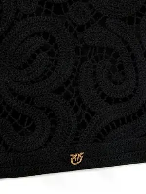 Pinko Crocheted Tote Bag