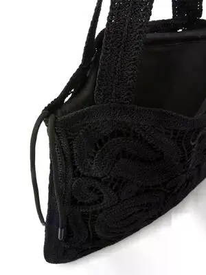 Pinko Crocheted Tote Bag