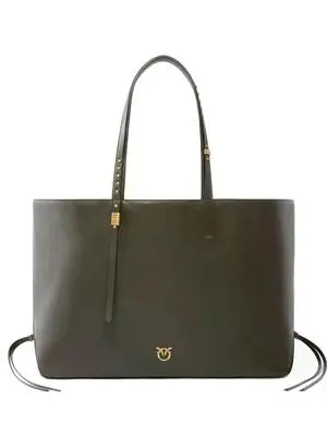 Pinko Gold Tone Totes For Women