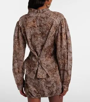 Isabel Marant Étoile Celeny Printed Blouse