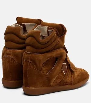 Isabel Marant Étoile Bekett Suede High-top Sneakers