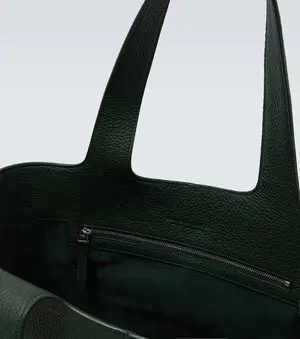 Bottega Veneta Diago Intreccio Leather Tote Bag - Green