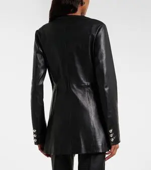 Nour Hammour Parlor Leather Jacket