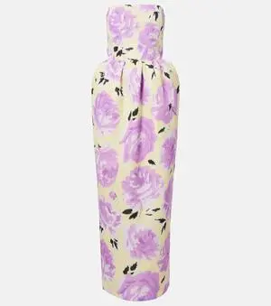 PATOU Floral Gown - Multicoloured