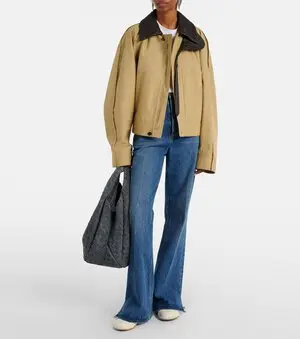 Bottega Veneta Orbit Flash Leather Sneakers - White