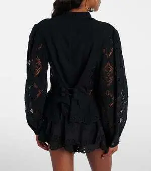 Isabel Marant Étoile Nina Broderie Anglaise Blouse