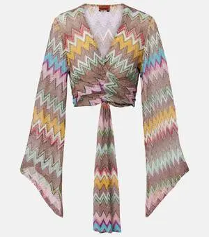 Missoni Tie Detailed Blouses