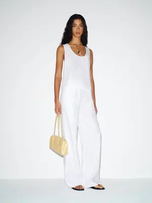 REFORMATION Lenora Linen Two Piece Set - Ivory