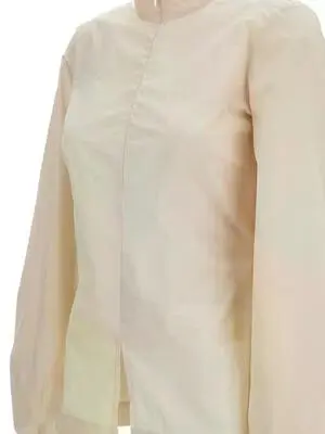 THELATEST Balloon Sleeve Shirt - Neutrals