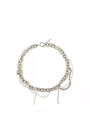 JUSTINE CLENQUET Salem Necklace - Silver