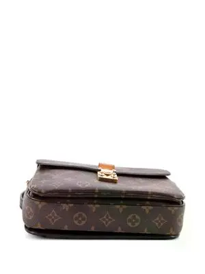 LOUIS VUITTON Pochette Metis Monogram Canvas Crossbody Bag - Brown