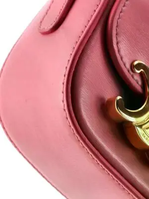 Celine Claude Leather Mini Shoulder Bag