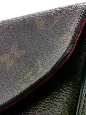 LOUIS VUITTON Felicie Pochette Monogram Canvas Crossbody Bag - Brown