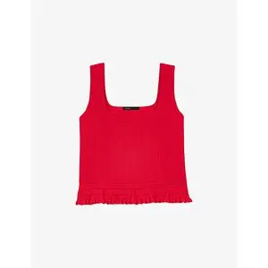 Maje Ruffle Camis Tanks For Women