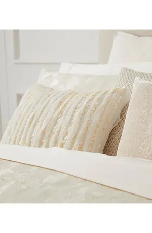 Donna Karan New York Flutter Sequin Accent Pillow